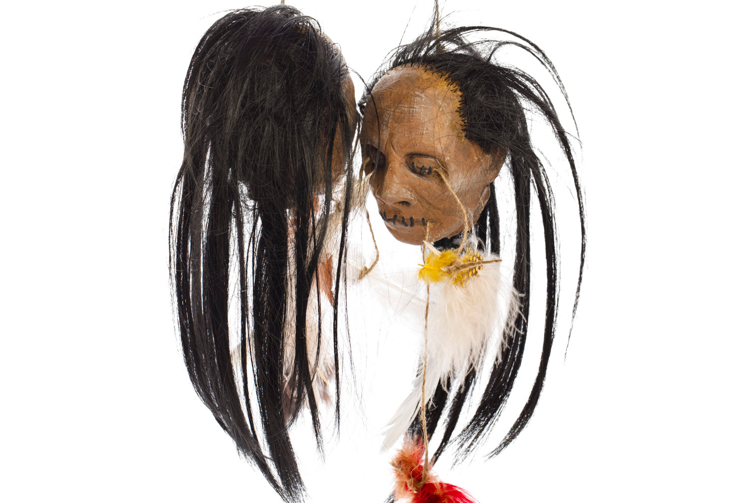 Shrunken head- Jivaro Tribe Warrior Trophy